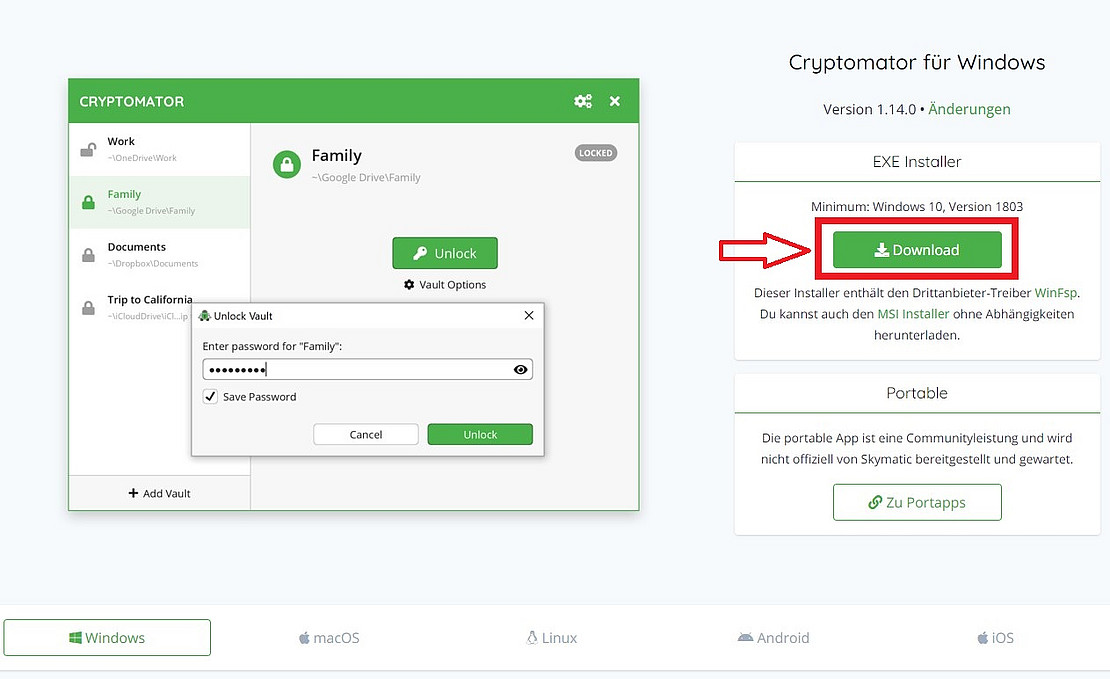 Cryptomator - HOCHSCHULVERWALTUNG