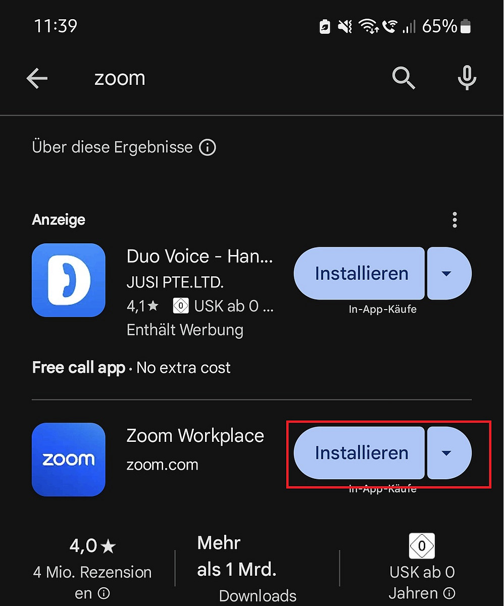 Herunterladen der Zoom-Apps - ITS - Uni Kassel